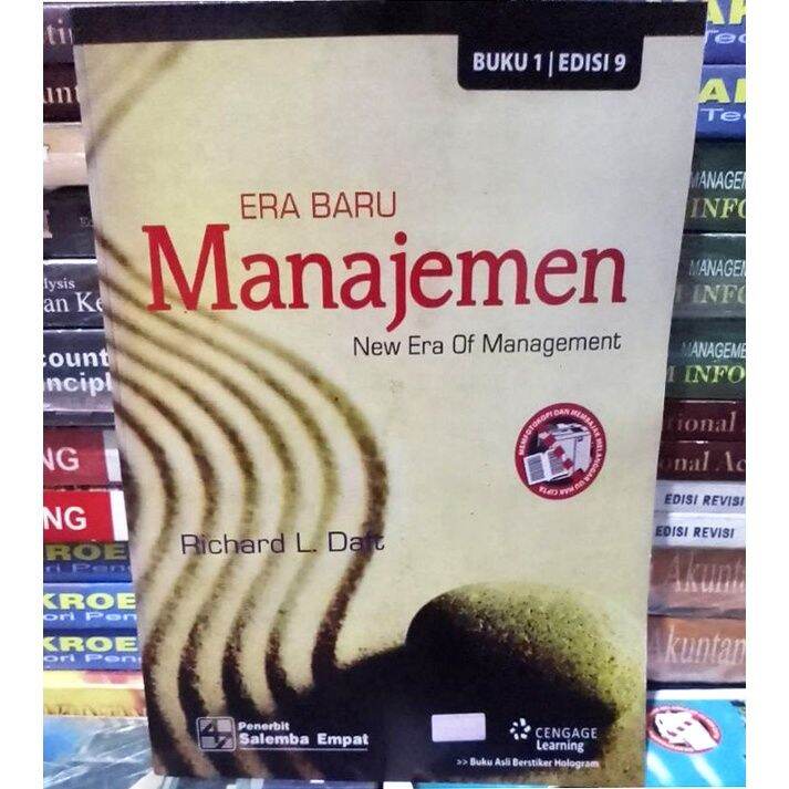 Era Baru Manajemen Edisi 9 Buku 1 by Richard L. Daft | Lazada Indonesia
