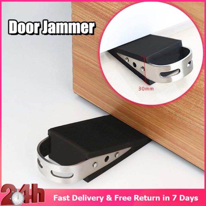 [Ready Stock+COD] Block Guard Wind Door Stopper Wedge Anti Skid Heavy ...