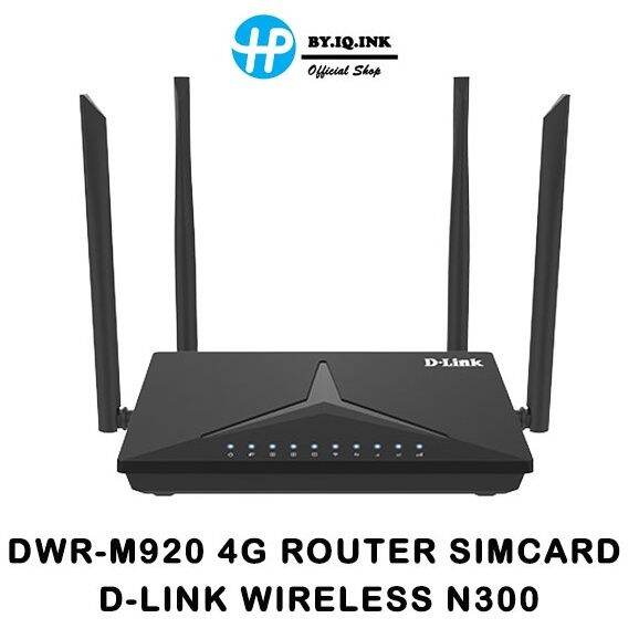 DLINK, ROUTER 4G LTE WIRELESS N300 Model : DWR-M920 | Lazada.co.th