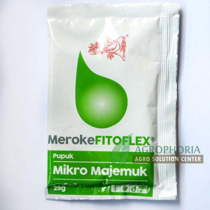 Pupuk Meroke Fitoflex 25 gr - Meroke tetap Jaya | Lazada Indonesia