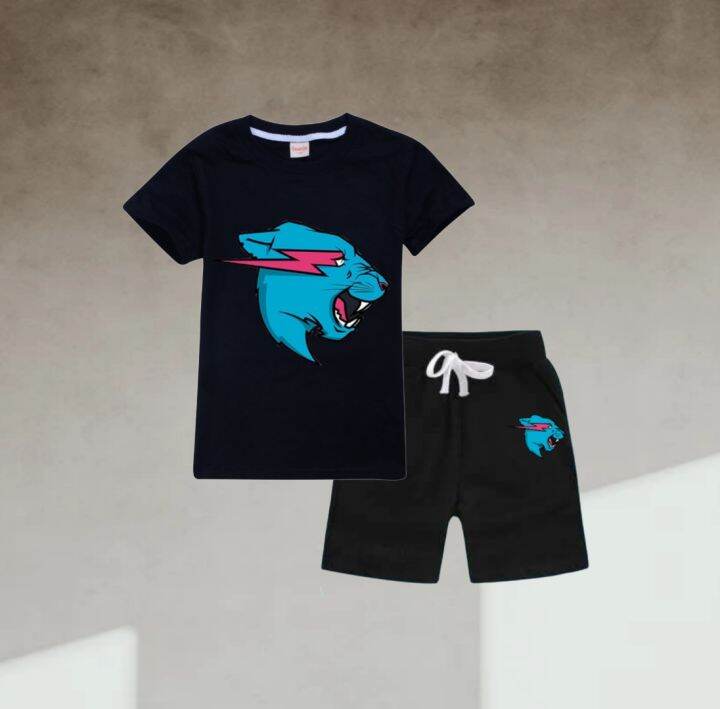 Mr. Beast kids clothing sets | Lazada PH
