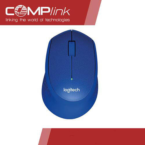 LOGITECH M331 Blue Silent Plus Wireless Mouse | Lazada PH