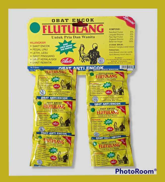 AMPUH..!!! obat encok, flu tulang kapsul, sakit encok, pegal linu ...
