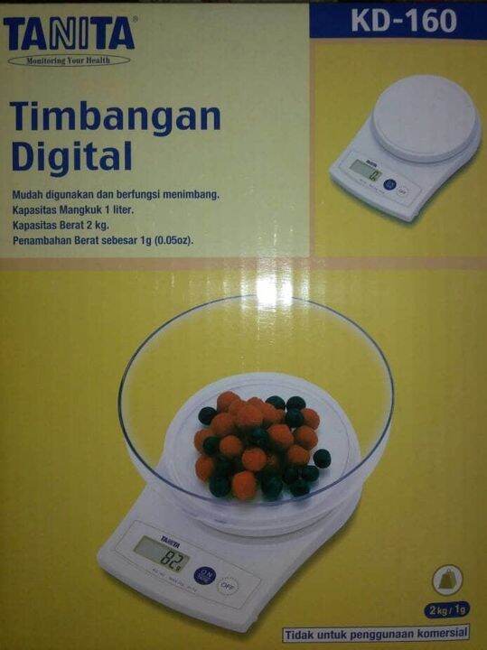 TANITA TIMBANGAN DIGITAL KD-160 2KG | Lazada Indonesia