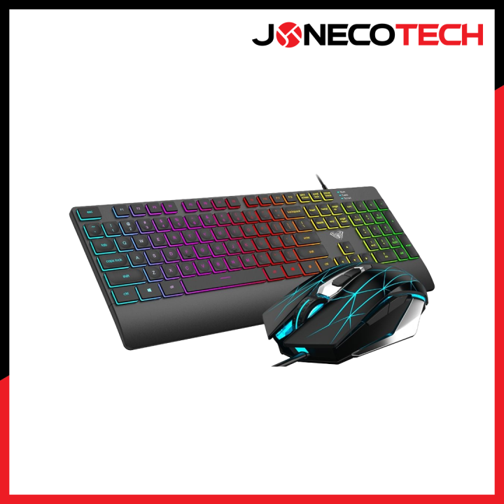 Aula T201 Wired Gaming Membrane Keyboard and Mouse Combo Set | Lazada PH