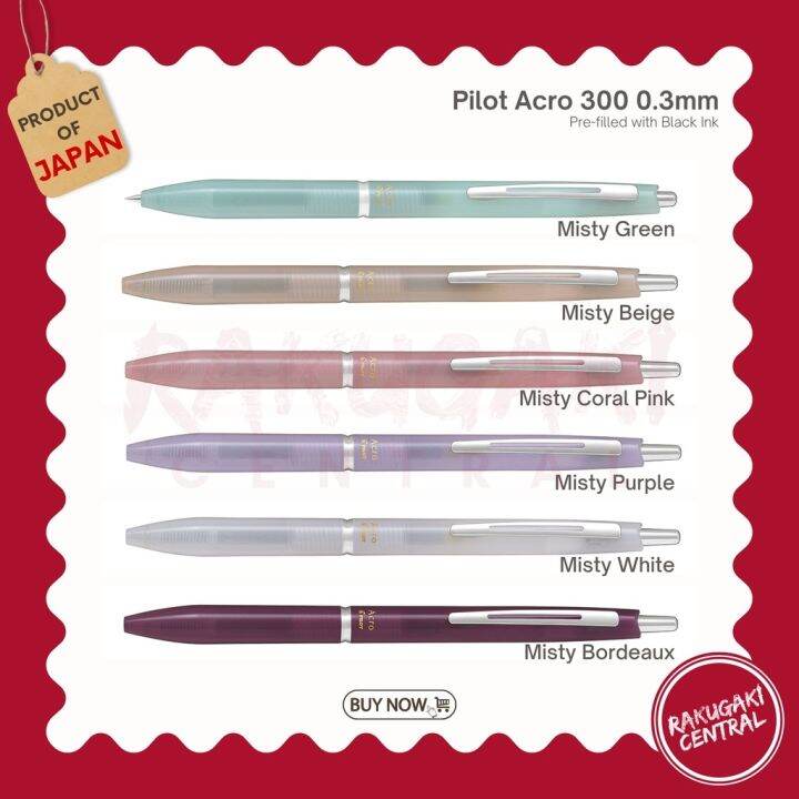 Pilot Acro 300 0.3mm Ballpoint Pen | Lazada PH