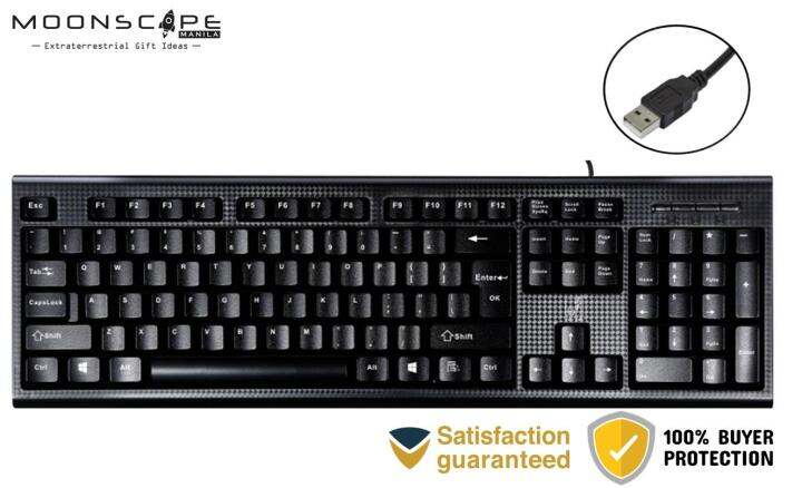G9 Jaguar USB and PS/2 Professional Wired Gaming Keyboard (Black ...