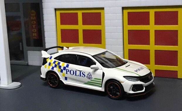 PDRM Polis Diraja Malaysia Panel Truck, Officially Licensed Product Die ...