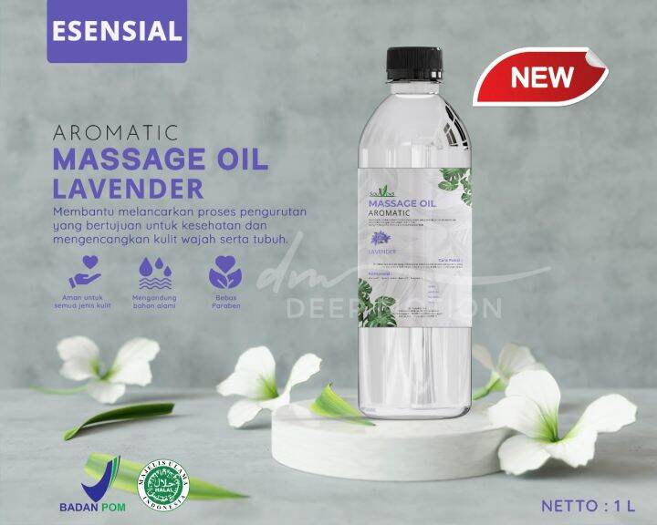 Minyak Pijat Spa Premium Massage Oil Aromaterapi dengan Extra Zaitun 1 ...
