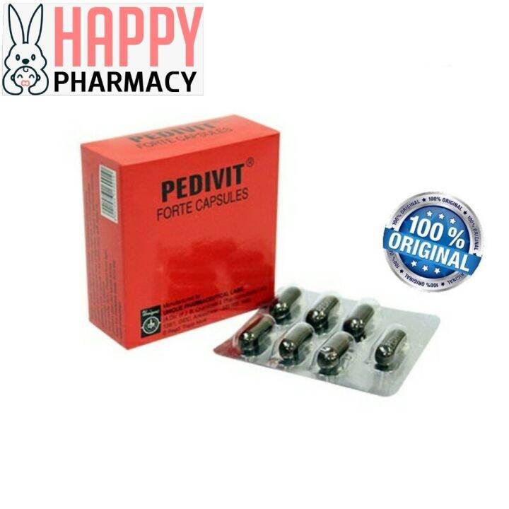 PEDIVIT FORTE MULTIVITAMIN CAPSULES 21'S [EXP:1/26] MVT VITAMIN BOOST ...