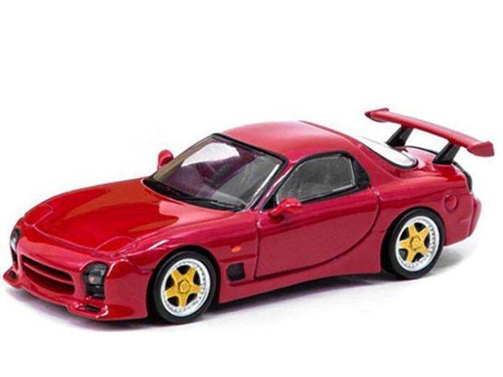 Tarmac Works (1:64) Mazda RX-7 (FD3S) Mazdaspeed A-Spec Vintage Red ...