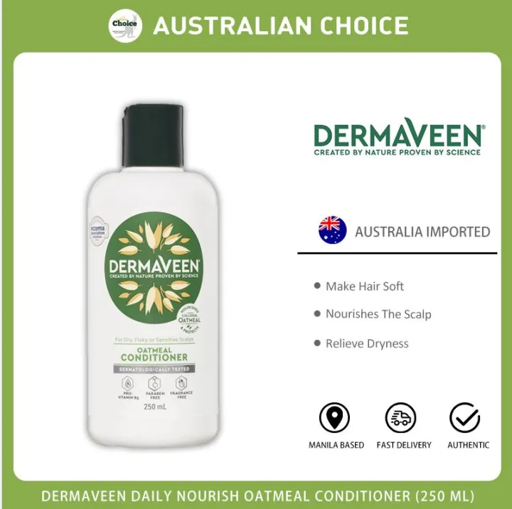 DermaVeen Oatmeal Conditioner 250mL | Lazada PH