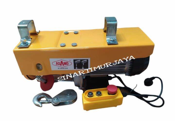 KATROL TAKEL LISTRIK 600 KG 12 M / MINI HOIST / ELECTRIC HOIST | Lazada ...