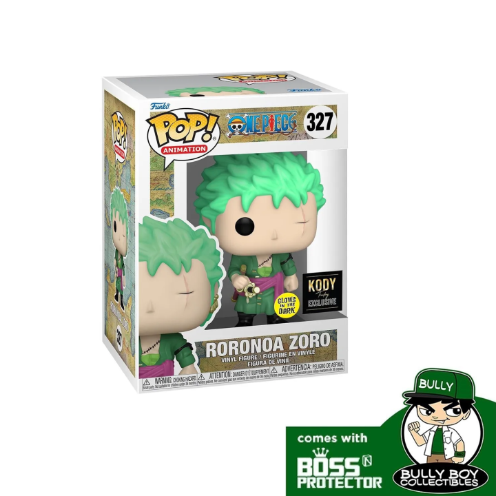 Funko Animation One Piece Roronoa Zoro 327 Gitd KODY Exclusive With ...