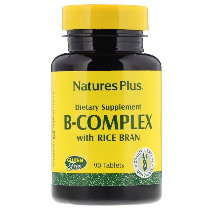 Nature's Plus, B-Complex with Rice Bran, 90 Tablets | Lazada PH