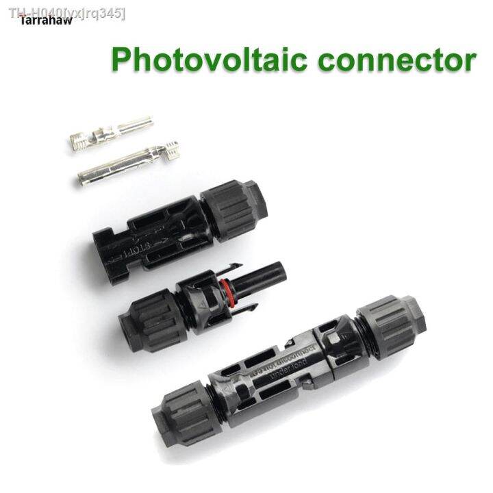Solar Connector Pair 30A 1000V Waterproof PV Plugs Energy Storage 2.5/4 ...