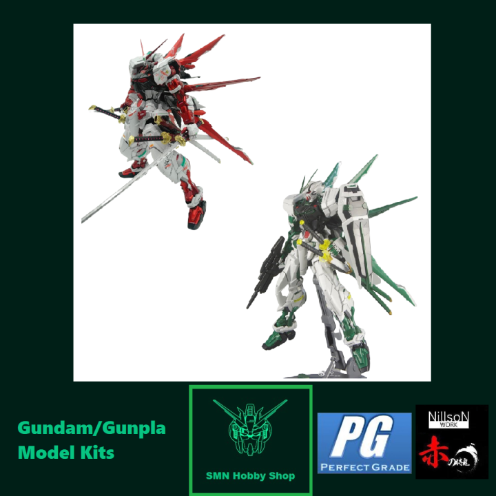 PG 1/60 Gundam Astray Red/Green Frame + Flight Pack (Nilson Works) | Lazada