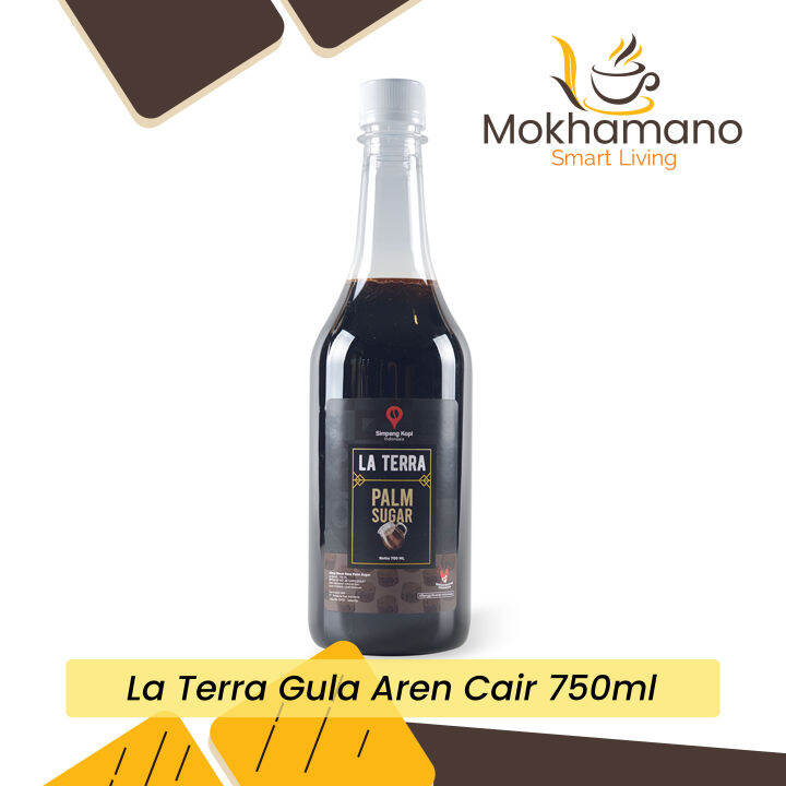 La Terra Syrup Liquid Gula Aren Cair Palm Sugar Sirup Minuman Kekinian ...