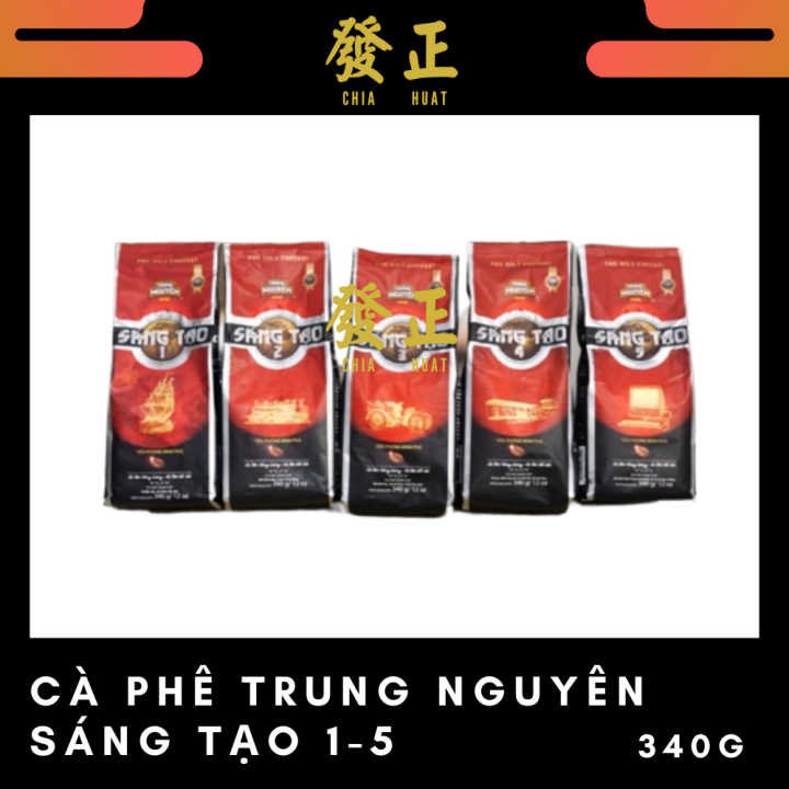 【Halal】 Vietnamese Trung Nguyen Ground Coffee Caphe Sang Tao 1/2/3/4/5 ...