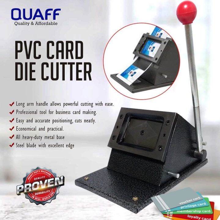 Quaff PVC Card Die Cutter 86-54mm ID Size | Lazada PH