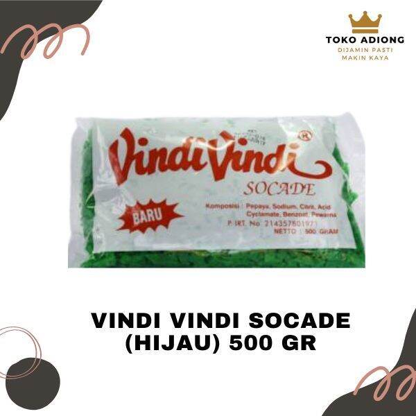 Vindi Vindi Socade Hijau 500 g | Lazada Indonesia
