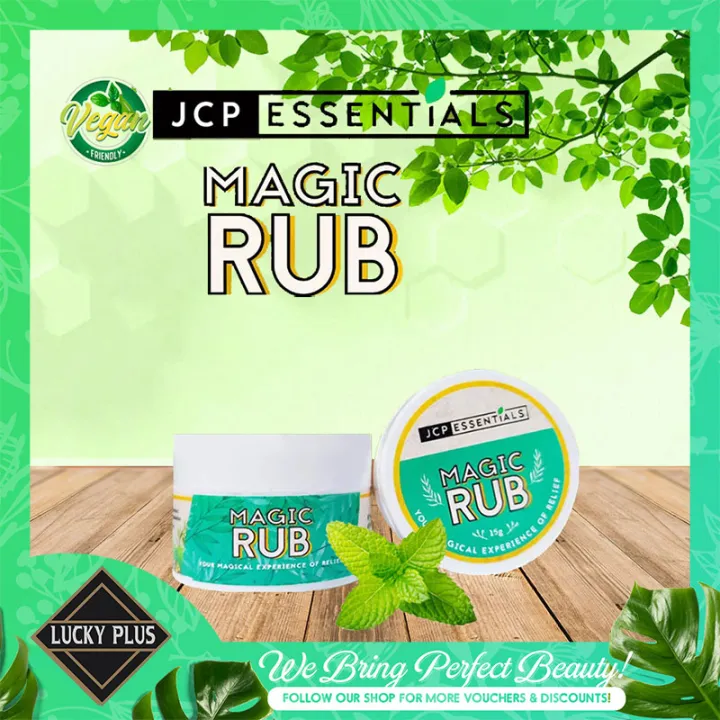 Magic Rub 9 in 1 Herbs for Headache, Body Pain, Toothache, Wound ...