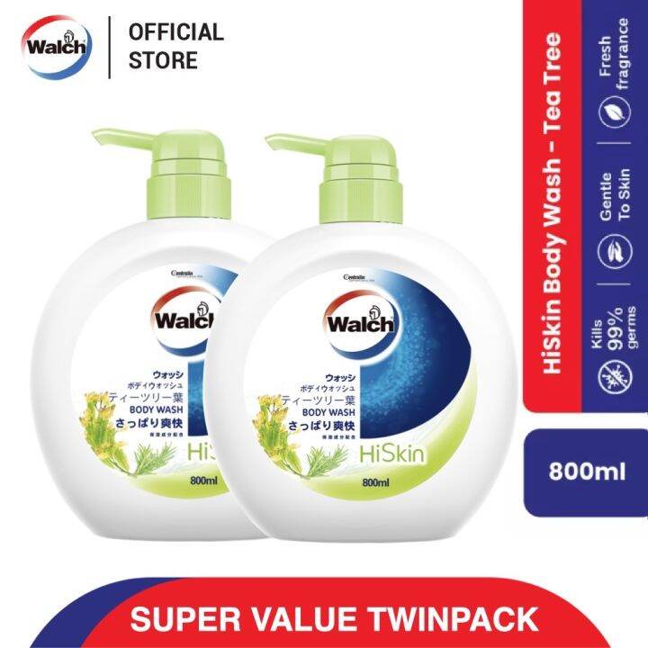 NEW Walch Hi-Skin Body Wash (800ml) [Twin Pack] | Lazada
