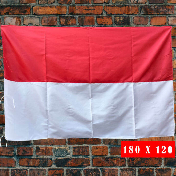 Bendera Merah Putih 180 x 120 Full | Lazada Indonesia