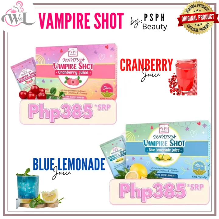 Vampire Shot by PSPH Beauty | Keto-Friendly (Stevia) | with Hydrolyzed ...