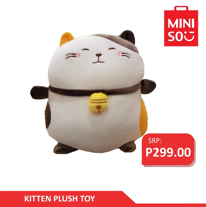 Miniso Kitten Plush Toy | Lazada PH