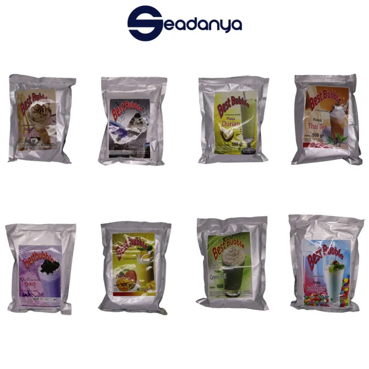 Best Bubble All Variants Bubuk Minuman Boba Semua Rasa 500gr Serbuk ...