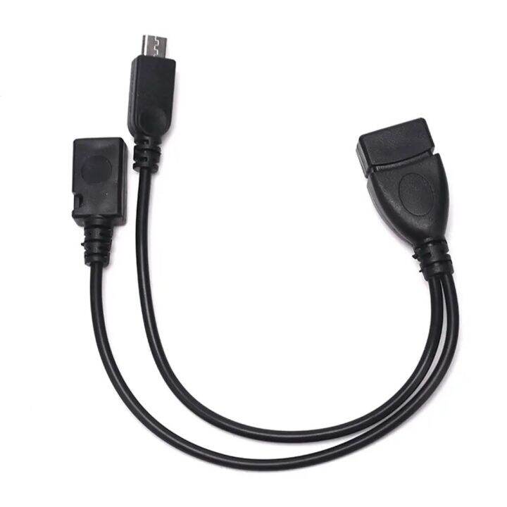 2 In1 Usb Otg Adapter Cable Host Devices Fast Power For Android ...