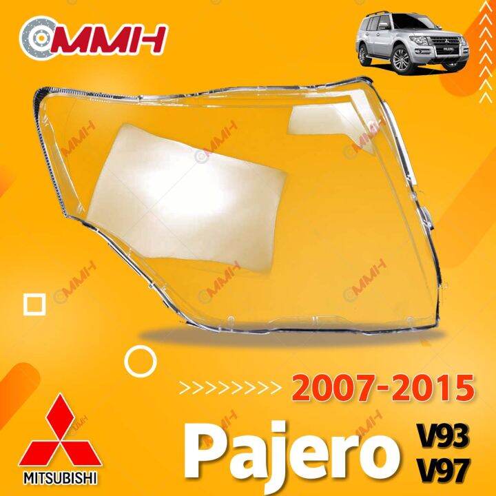 For Mitsubishi Pajero （2007-2019） V93 V97 V98 headlamp cover headlight cover cap lampu depan ...
