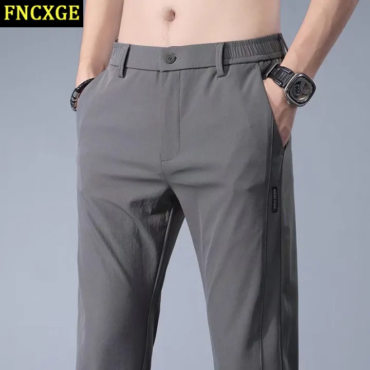 FNCXGE 2022 M-5XL กางเกงขายาวลําลอง ทรงตรง เข้ารูป พลัสไซซ์ แฟชั่นใหม่ สําหรับผู้ชาย | Lazada.co.th