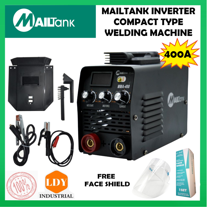 Mailtank MMA400 Black Inverter Compact IGBT Welding Machine with ...