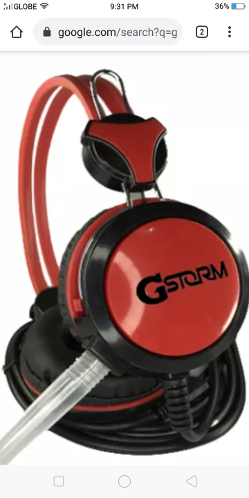 G-storm pisonet headset heavy duty red | Lazada PH