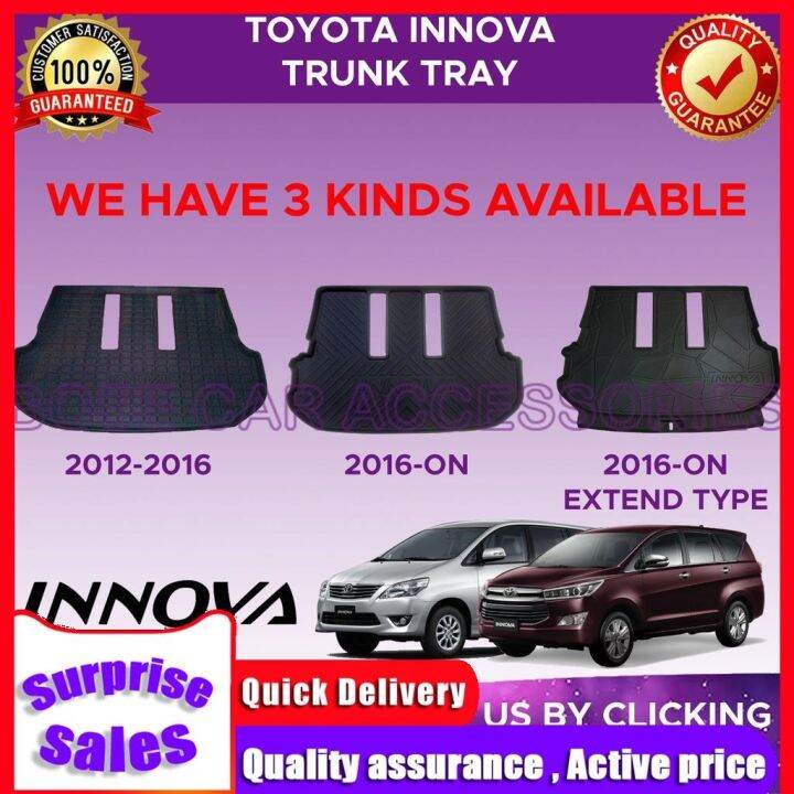 Toyota Innova 2012 - 2016 OLD / NEW 2016 - 2023 Model OEM Cargo Trunk ...