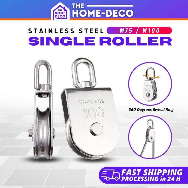 M75 M100 Stainless Steel Single Roller Single Puller Block Chain Heavy ...