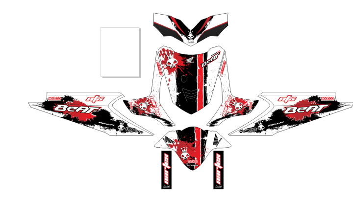 Decals, Stickers for Honda Beat 110, Carb Type ,033 | Lazada PH