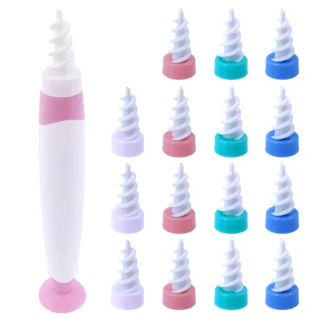 Ear Wax Removal Tool Soft Silicone Spiral Ear Cleaning 16 Replacement ...