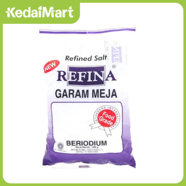 Refina Garam Meja 500 Gram | Lazada Indonesia