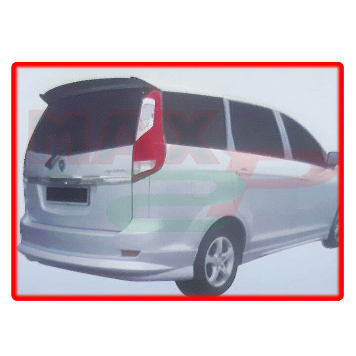 Proton Exora (2009) Rear Back Skirt Skirting Bumper Lower Lip Spoiler ...