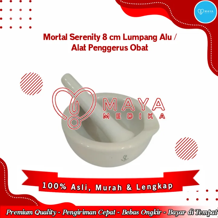 Mortal Serenity 8 cm Lumpang Alu / Alat Penggerus Obat | Lazada Indonesia
