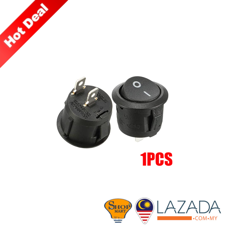 1PCS UNIVERSAL 12V ON OFF SWITCH BUTTON Foglamp Switch Sportlight ...