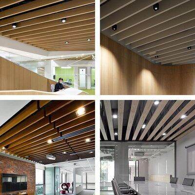 aluminum square pass ceiling special led light square through double ...