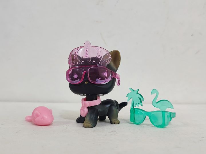 1ชิ้นของเล่น LPS ร้านขายสัตว์เลี้ยงแมว #994 W/อุปกรณ์ร้านขายสัตว์เลี้ยง ...