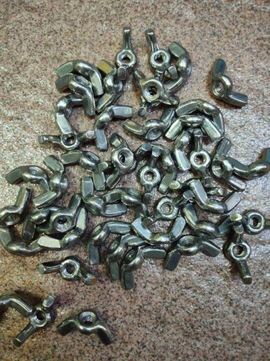 MUR KUPU M4 Wing Nut STAINLESS (harga per biji) mur kuping mur sayap ...