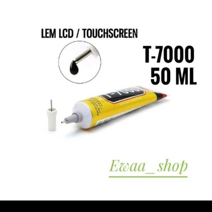LEM T7000 50ML HITAM LEM LCD TOUCHSCREEN DAN BEKDOR HP HANDPHONE | Lazada Indonesia