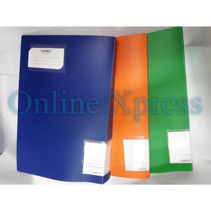 Map Plastik / Dokumen / Clear Holder F4 Folio 20 Lembar Hombo (POLOS ...