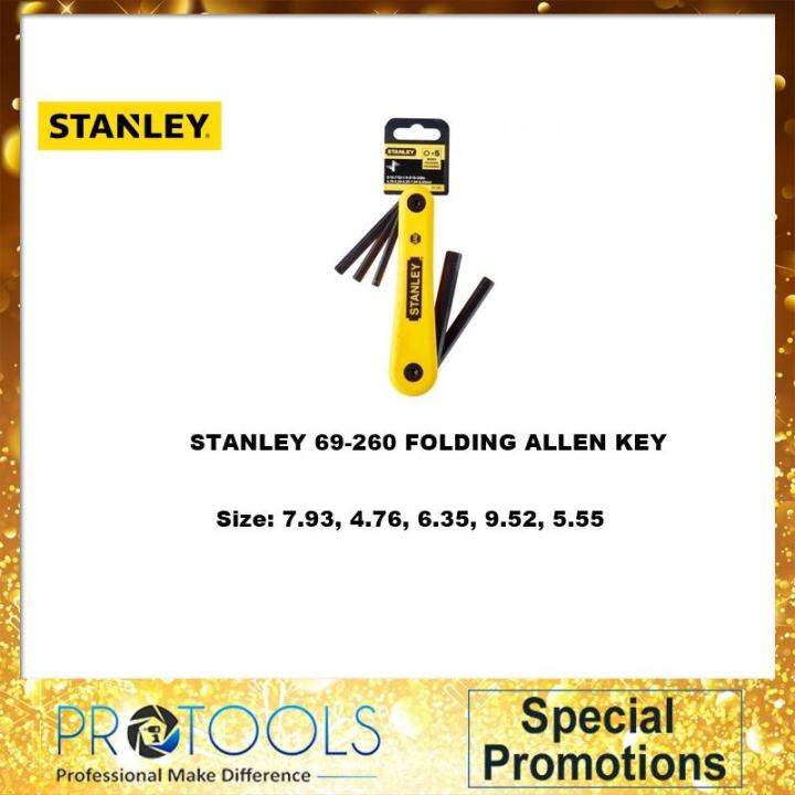 STANLEY 69-260 FOLDING ALLEN KEY | Lazada